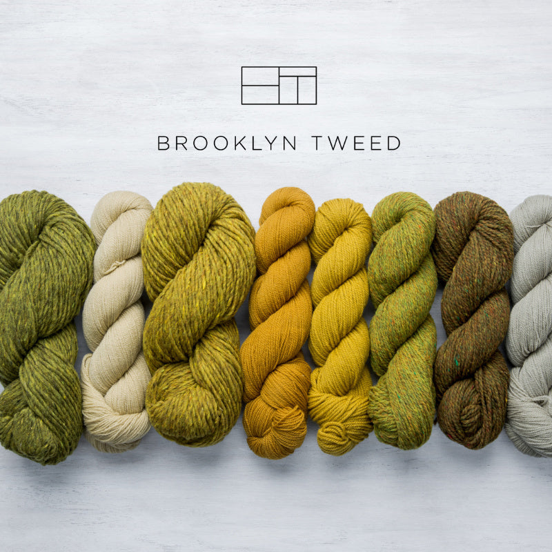 Explore the Locally-Sourced Luxury of Brooklyn Tweed Yarns Made in