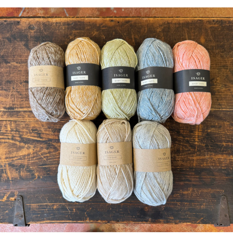 Isager Eco Baby Yarn | The Craftivist