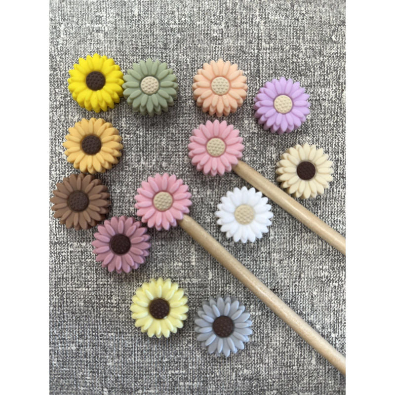 Vintage Retro Flower Stitch Stoppers by Minnie and Purl – The Craftivist