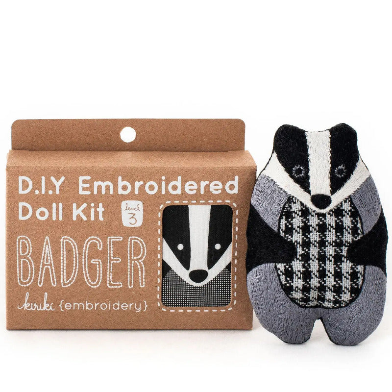 Badger Embroidery Sewing Kit – The Craftivist