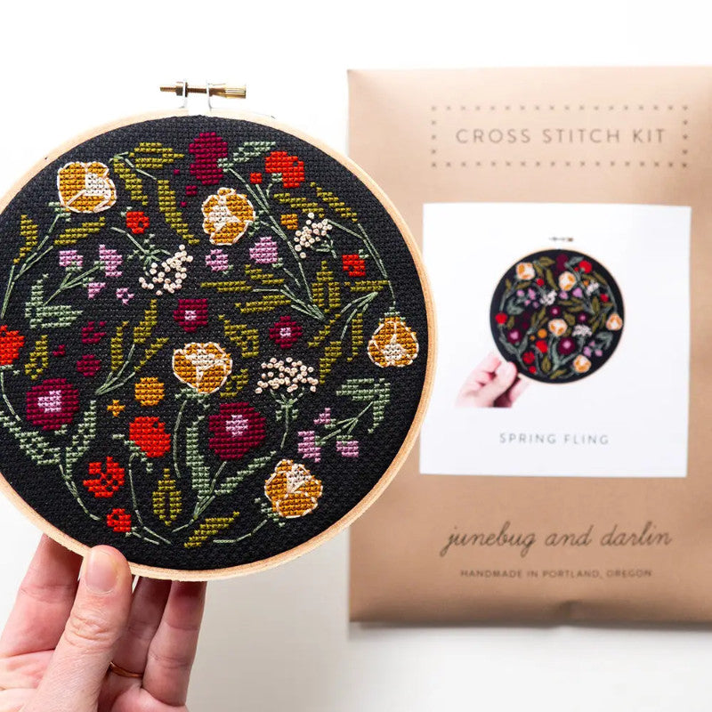 Spring Fling Cross Stitch Kit