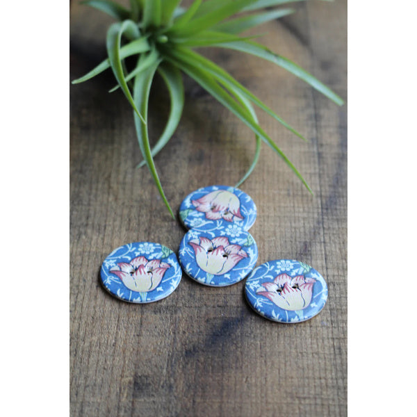 Ceramic Tulip Buttons – The Craftivist